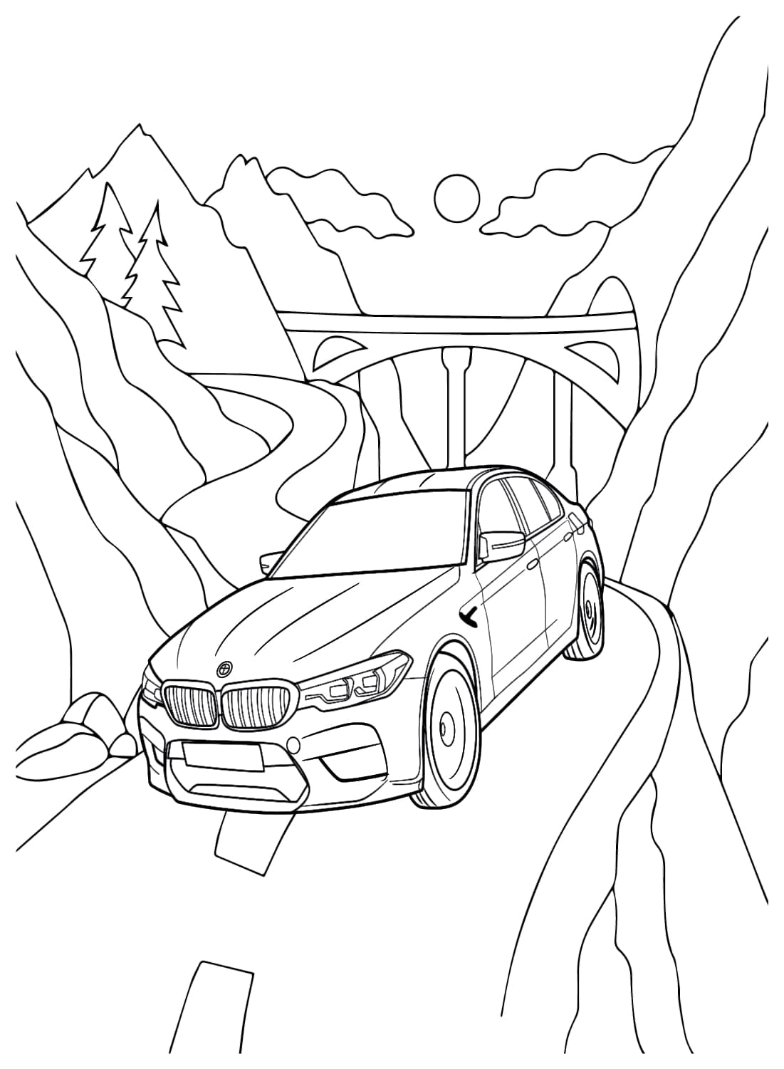 Omalov nka Omalov nka BMW M5 2019 K Vytisknut Zdarma