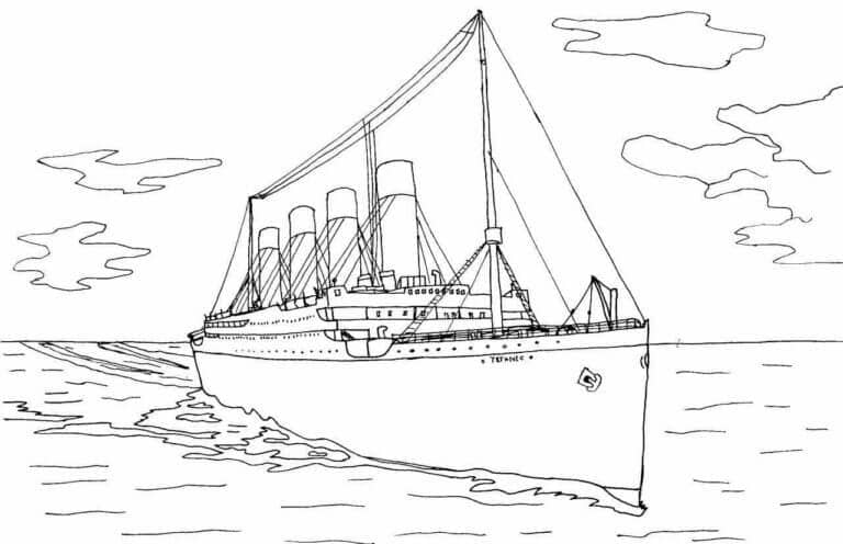 Omalov nky K Vytisknut Titanic Omalovanek cz Omalov nky K Vytisknut Titanic Omalovanek cz